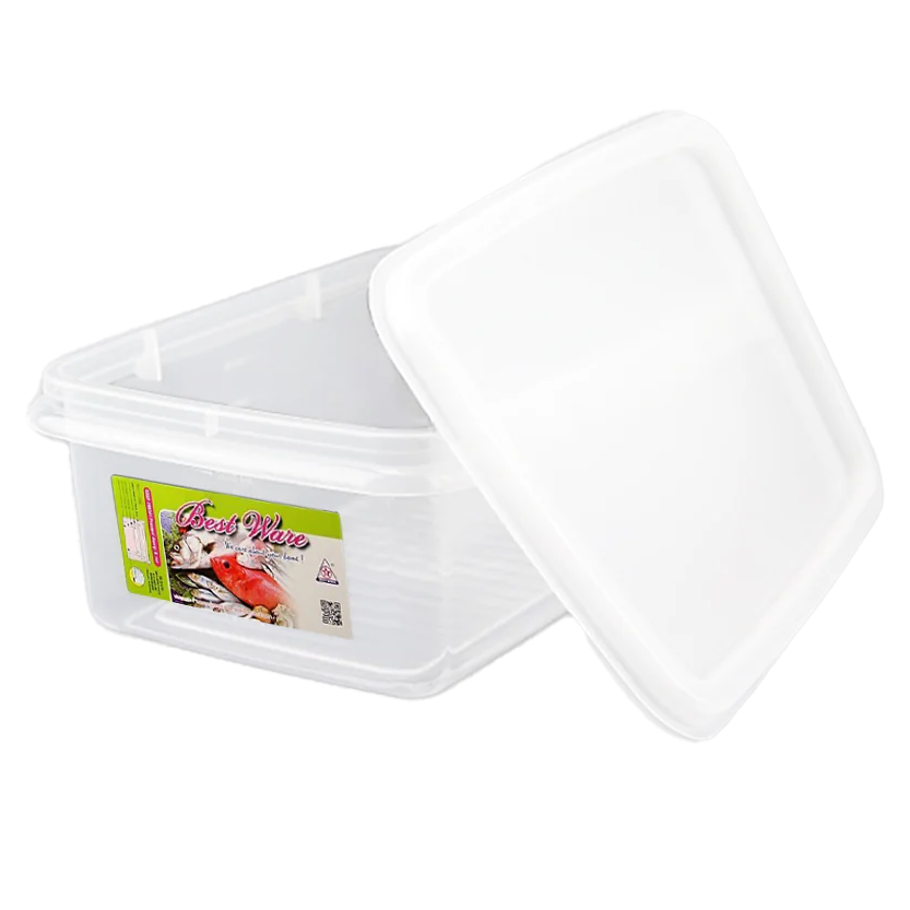 22L - Best Ware 346/T Rectangle Container (14-346)